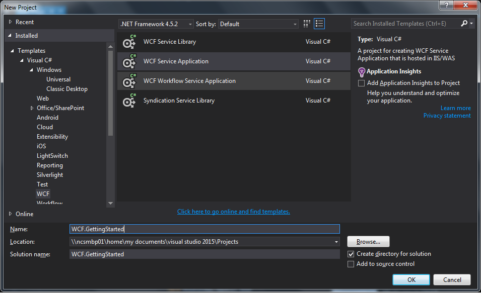 Dot Net Sharing: WCF - Getting Started