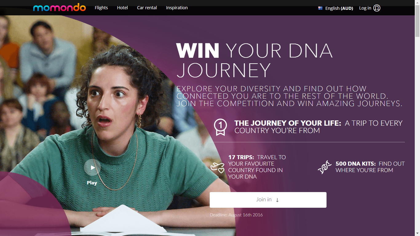 Curiouspoints: Momondo The DNA journey- A youtube video that takes your ...