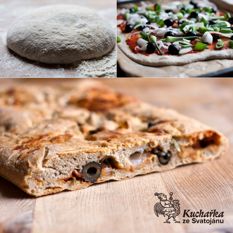 Kuchařka ze Svatojánu: PIZZA CHLÉB