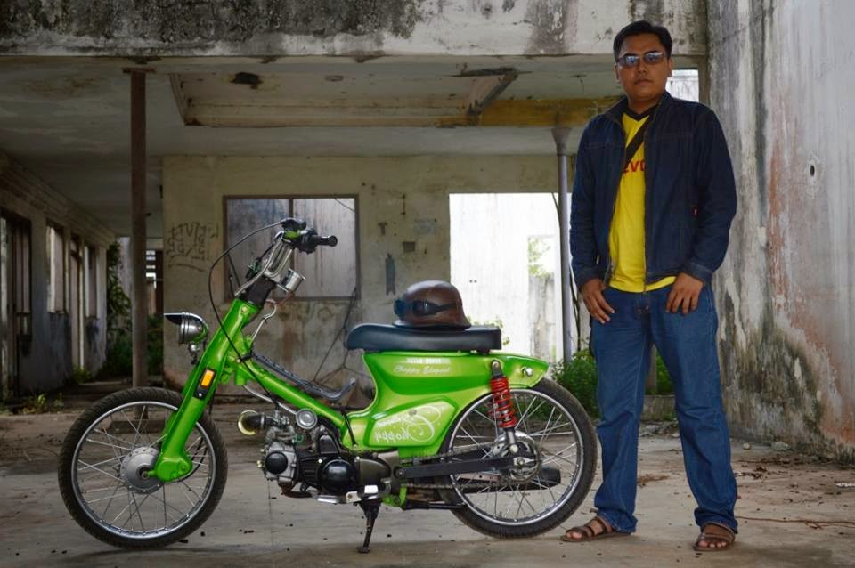 motor honda choppy cub