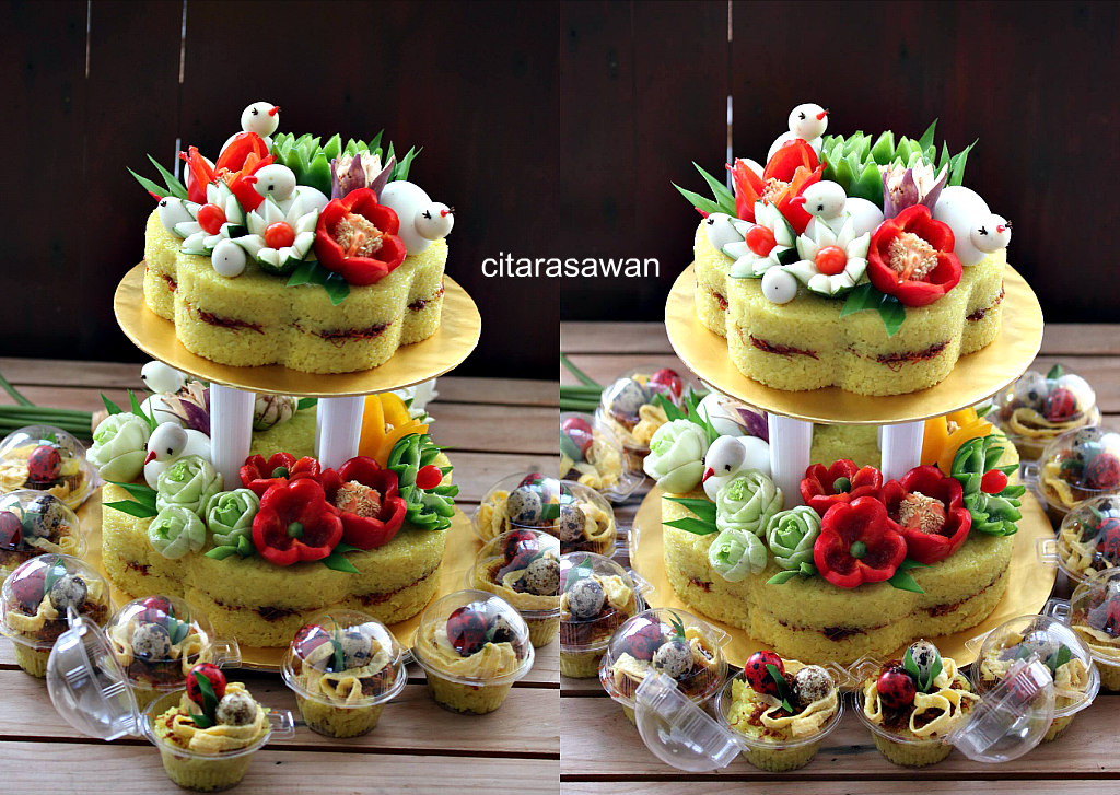 Pulut Kuning Berhias 2 Tingkat Aqiqah ~ Must Read!