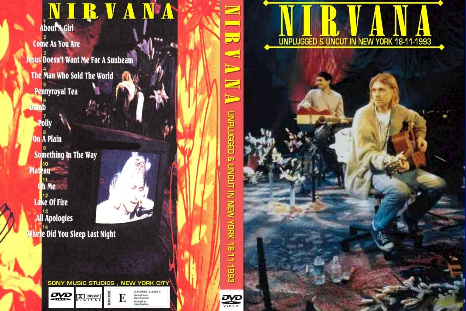 Nirvana Mtv Unplugged Dvd