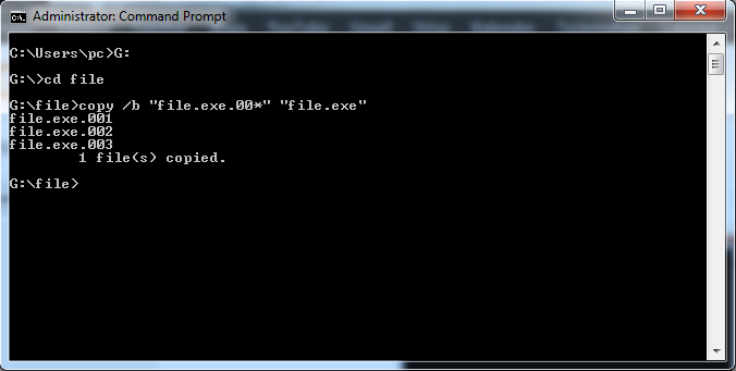 Cara Menggabungkan 2 File atau Lebih dengan CMD - TENTANG APA SAJA