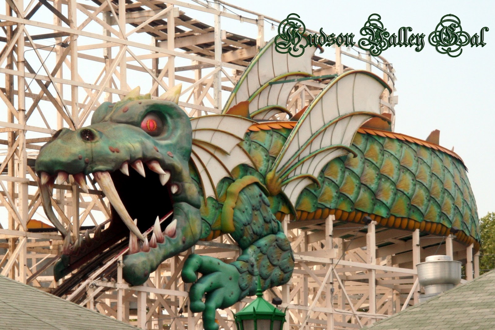 Hudson Valley Gal: Rye Playland's Dragon Coaster