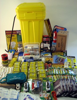 Earthquake Survival Kits .....
