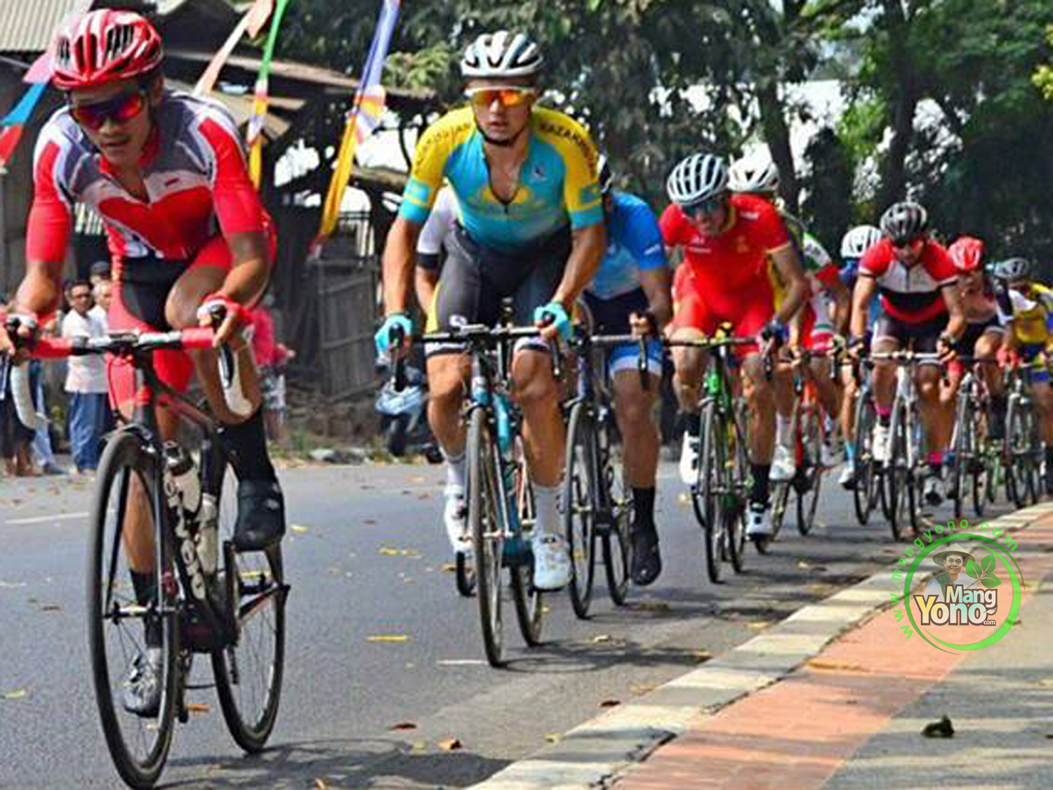 Balap sepeda kelas Individual Road Race Men Asian Games 2018 di Subang