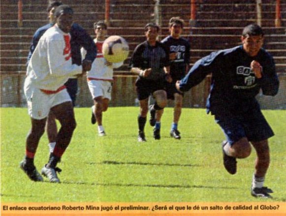 Dale Huracán: Roberto Mina