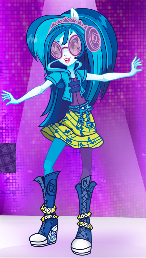 Equestria Girls Rainbow Rocks Vinyl Scratch