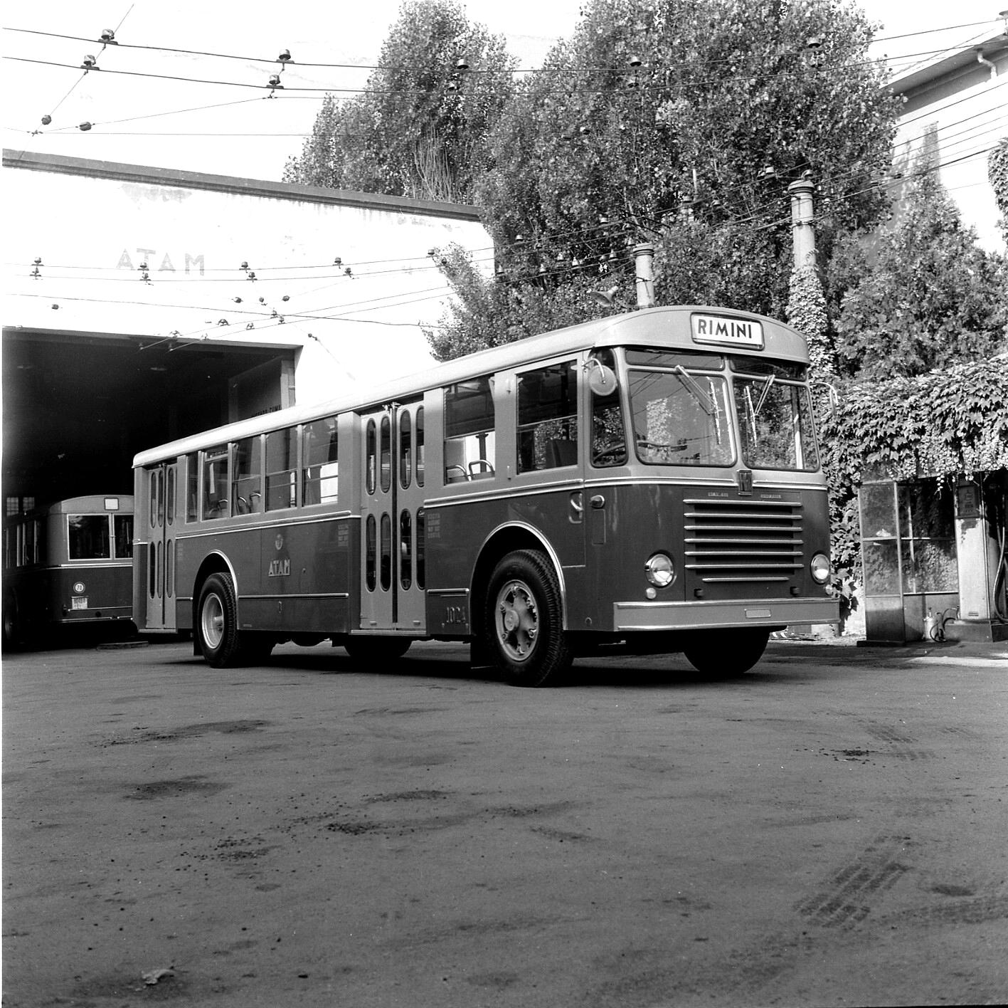 Trasporti Pubblici in Romagna: I primi autobus dell’ATAM (1960 - 1968)