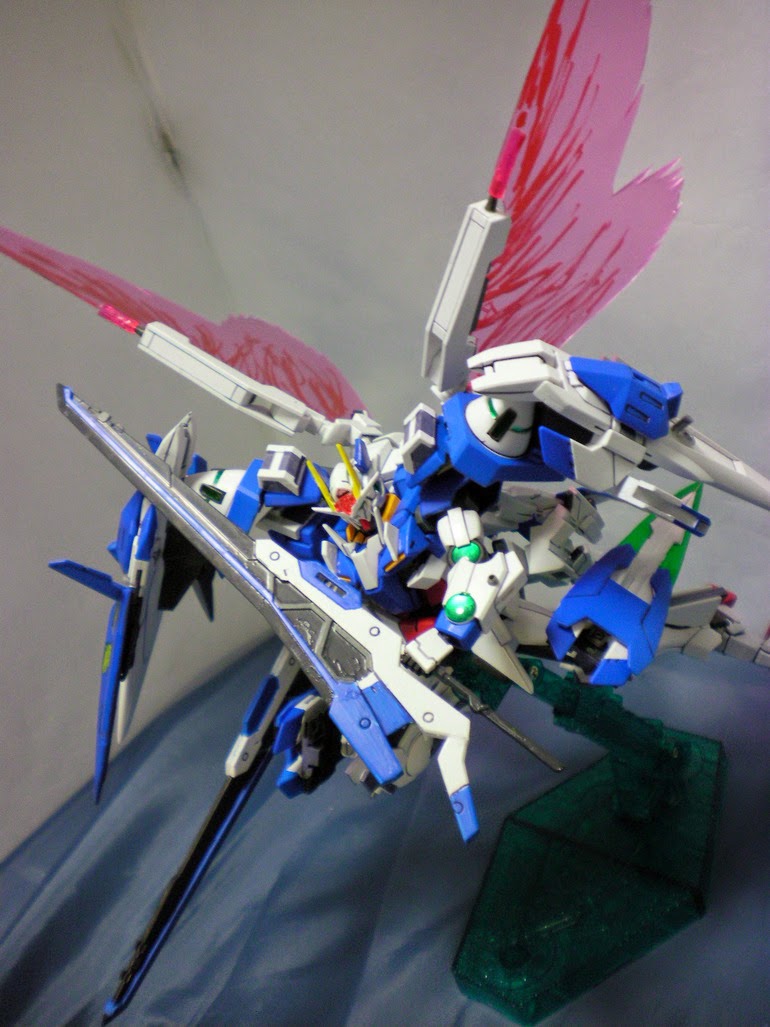 HG 1/144 OO Seven Swords XN Raiser Custom Build