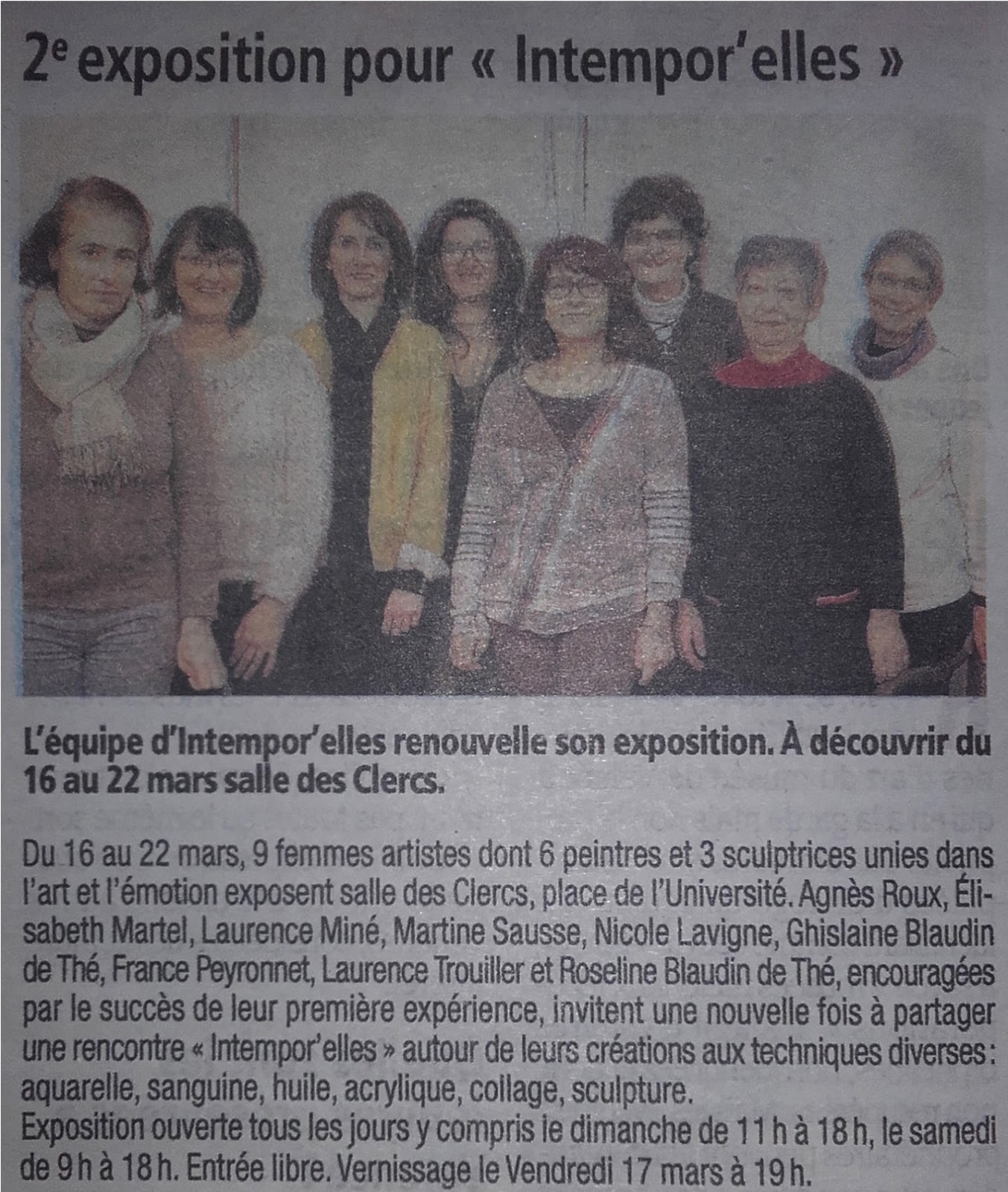 Agnès Roux - Artiste peintre: La presse en parle...