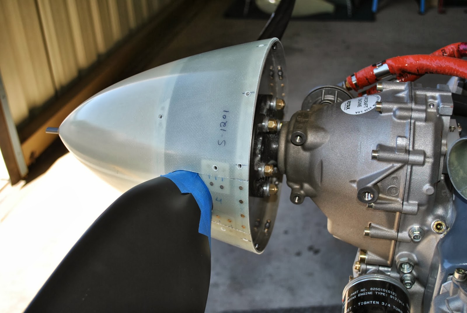 RV-12 Builder in Sandy, UT: Finish Prop and Spinner