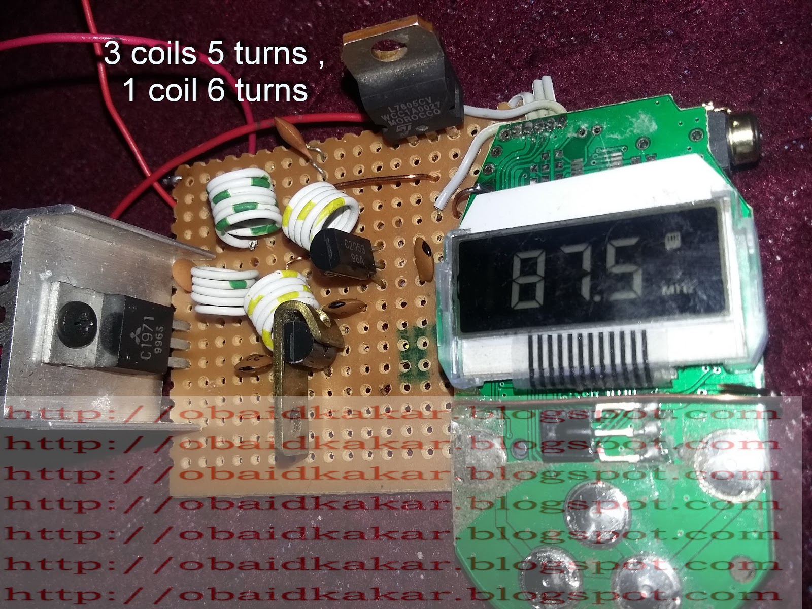 KSF ELECTRONICS: FM Transmitter 6 Watts
