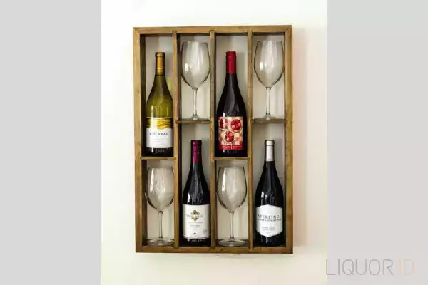 25 Ide Kreatif Dekorasi Rak Botol Wine Dari Kayu - LiquorID