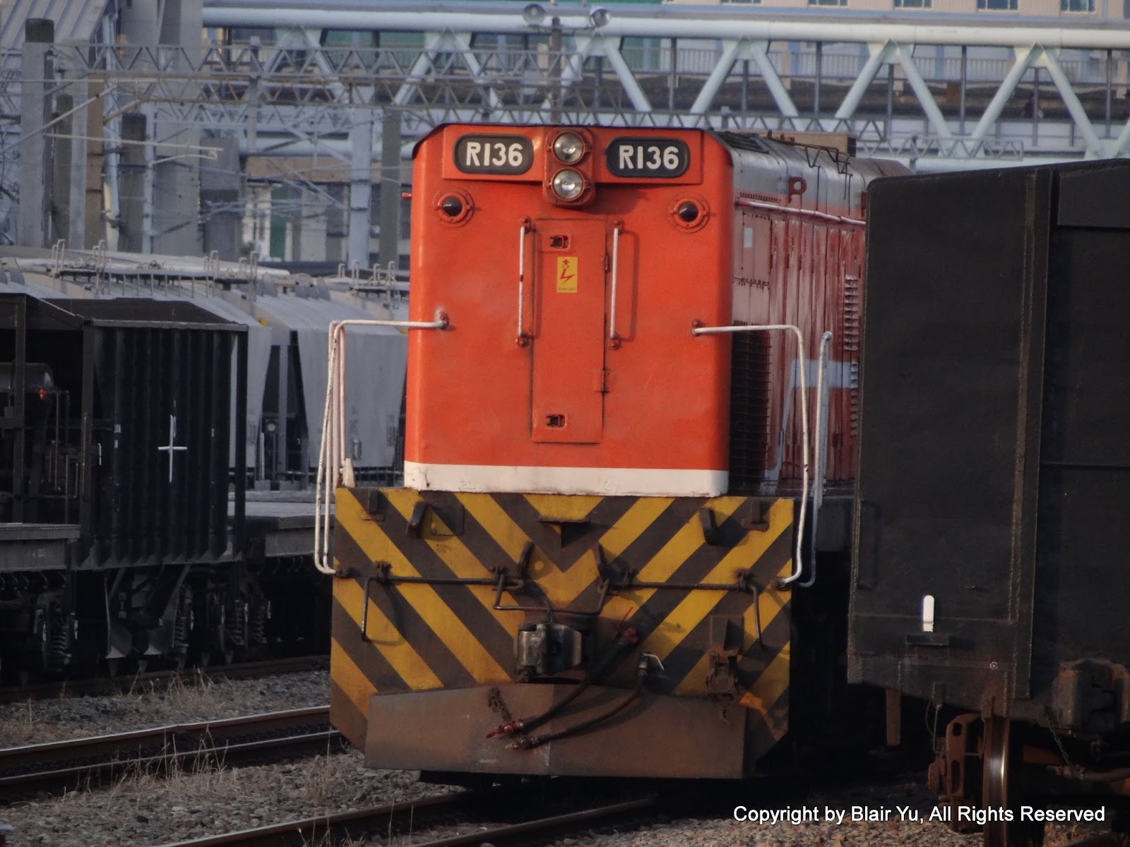 Blair's 鐵道攝影: R136柴電機車 / TRA R136 Diesel-electric Locomotive