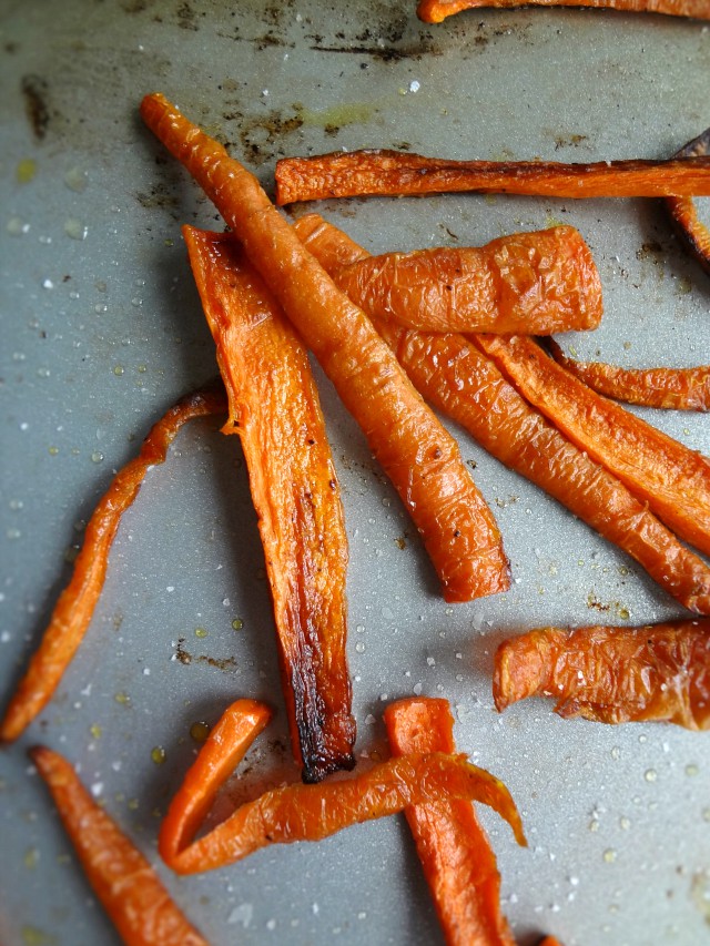 The Cooking Actress: Perfect Roasted Carrots