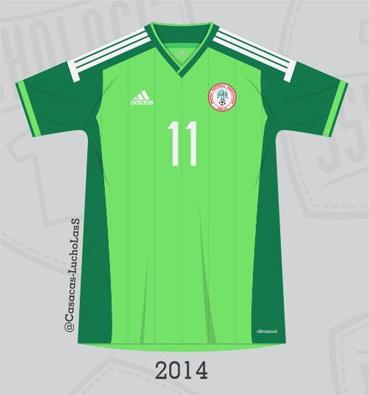 Full Nigeria Kit History 1949-2020 - Footy Headlines