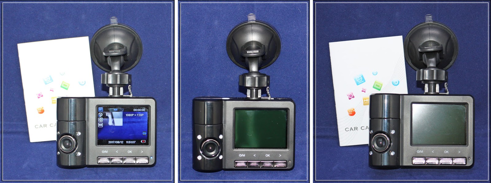 FUNANASUN Dual Lens Full HD 1080P 170 Degree Dash Cam Review ...