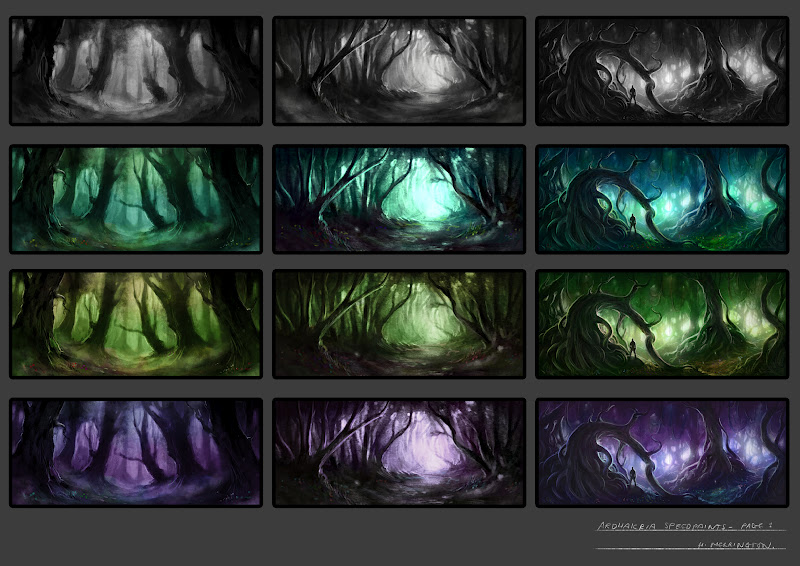 HAYLEY MERRINGTON: Environment Speedpaints- Ardhakria