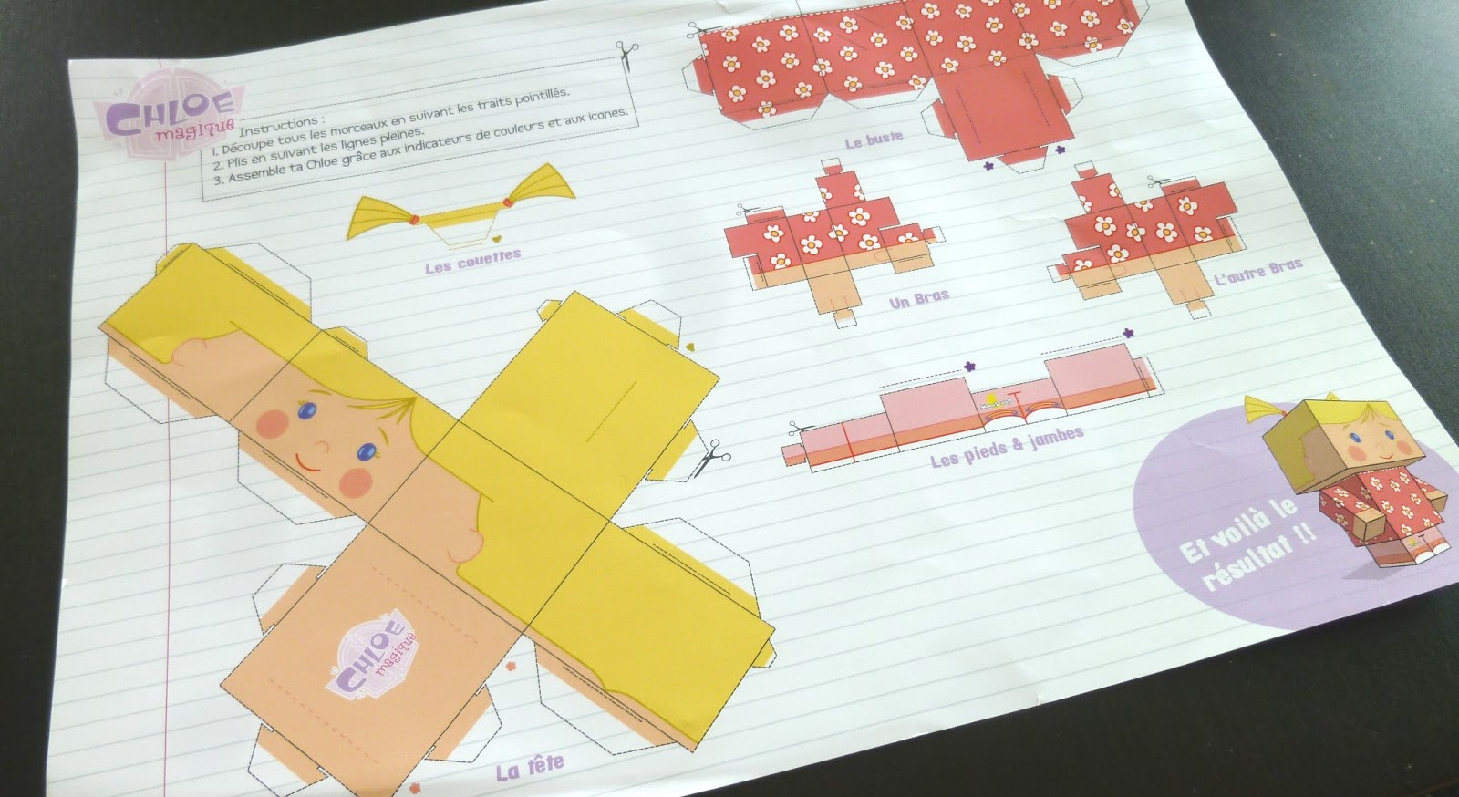 Activité Paper Toys [C'est mercredi !]