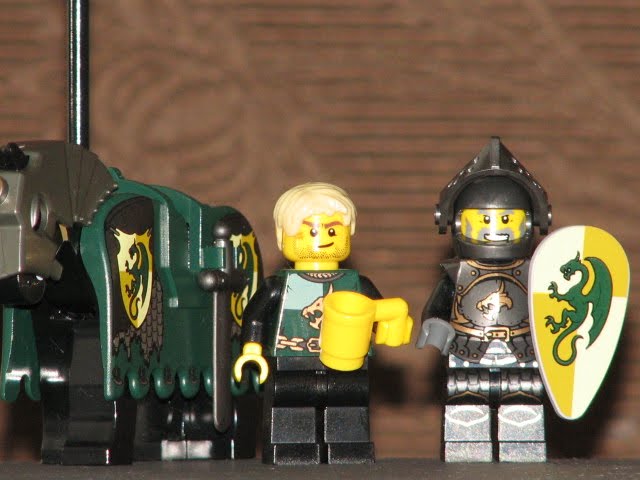 Little Brick Men: LEGO Kingdoms - The Green Dragon Clan