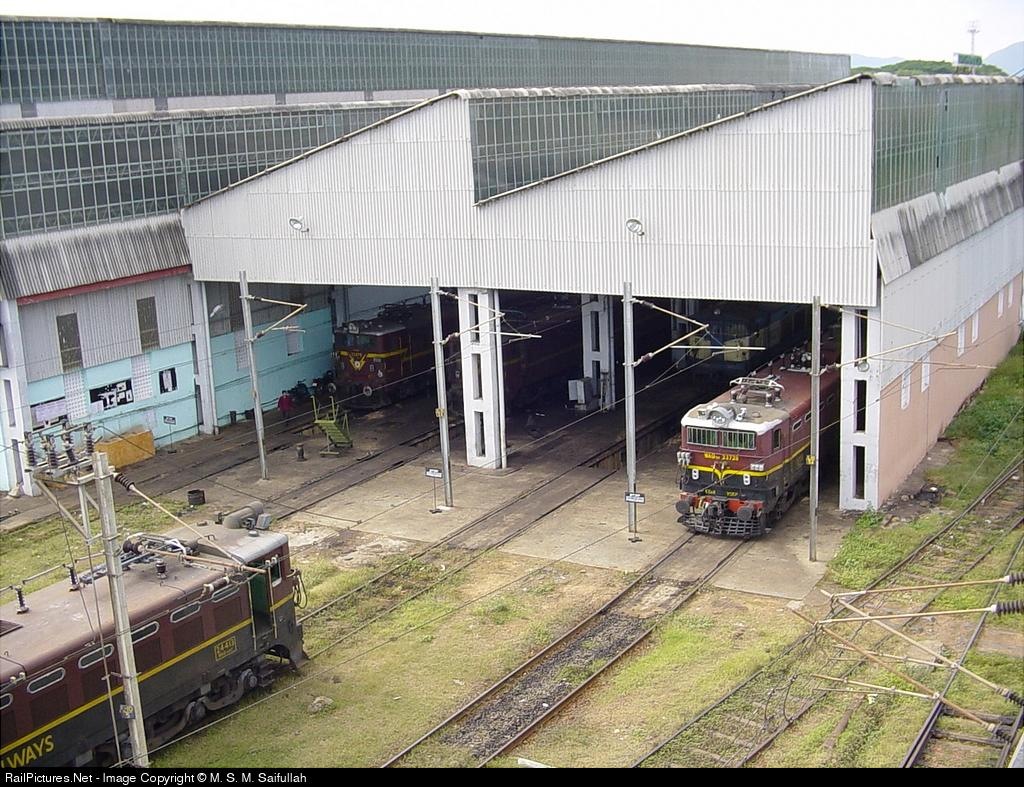 ECoR - WALTAIR DIVISION: ELECTRIC LOCO SHED - VISAKHAPATNAM