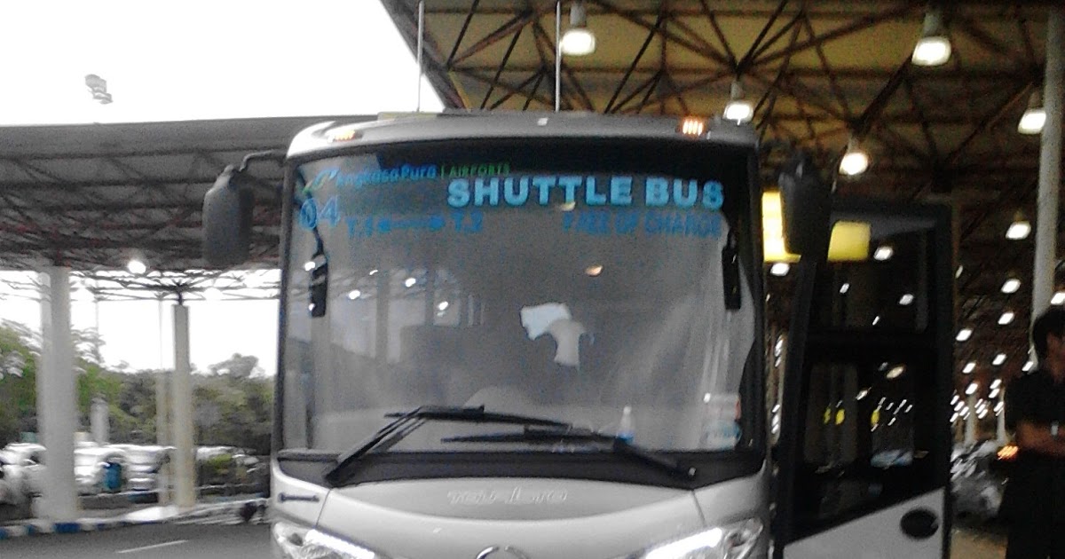 FREE SHUTTLE BUS DI BANDARA INTERNASIONAL JUANDA