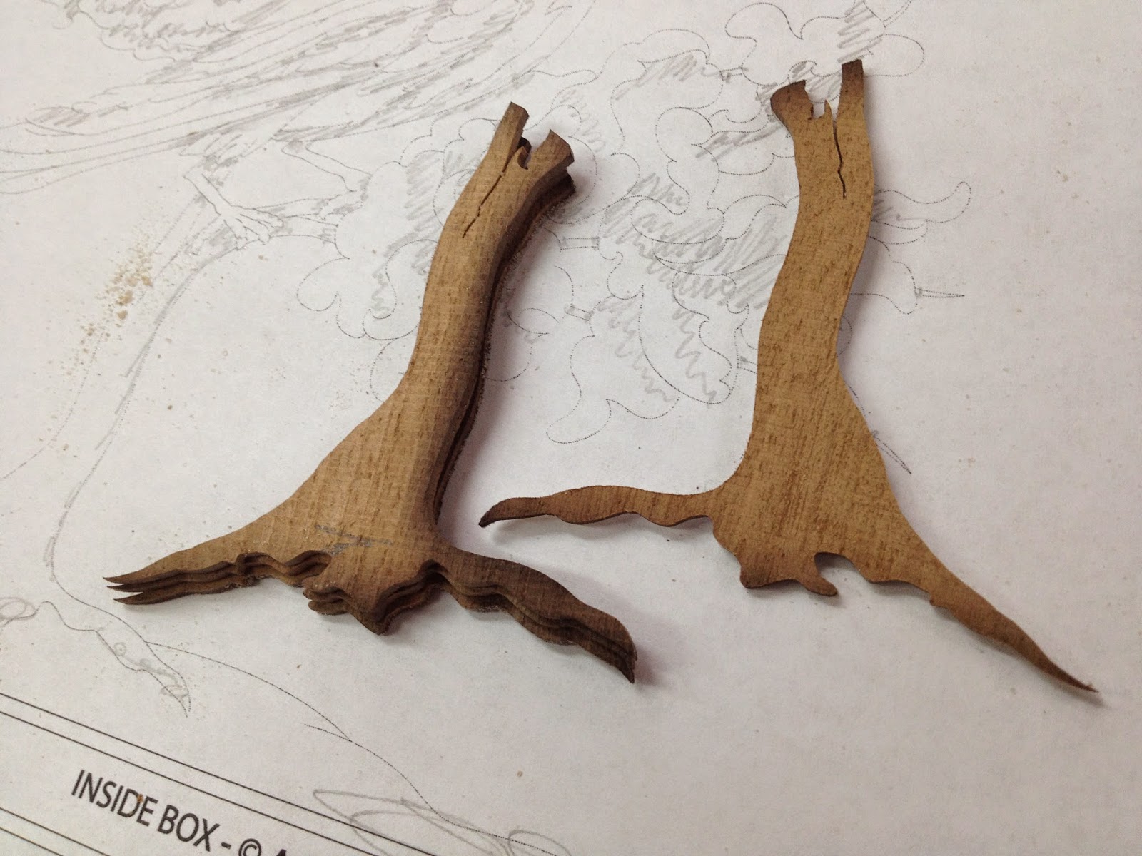 Patrice Lejeune: Treasure Box #2 - Marquetry hot sand shading