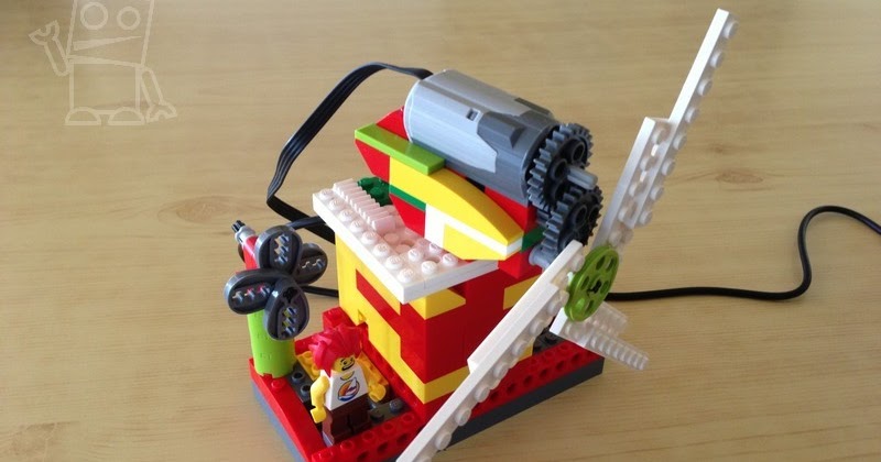 wedobots: LEGO® WeDo designs for the busy teacher: Crazy Windmill