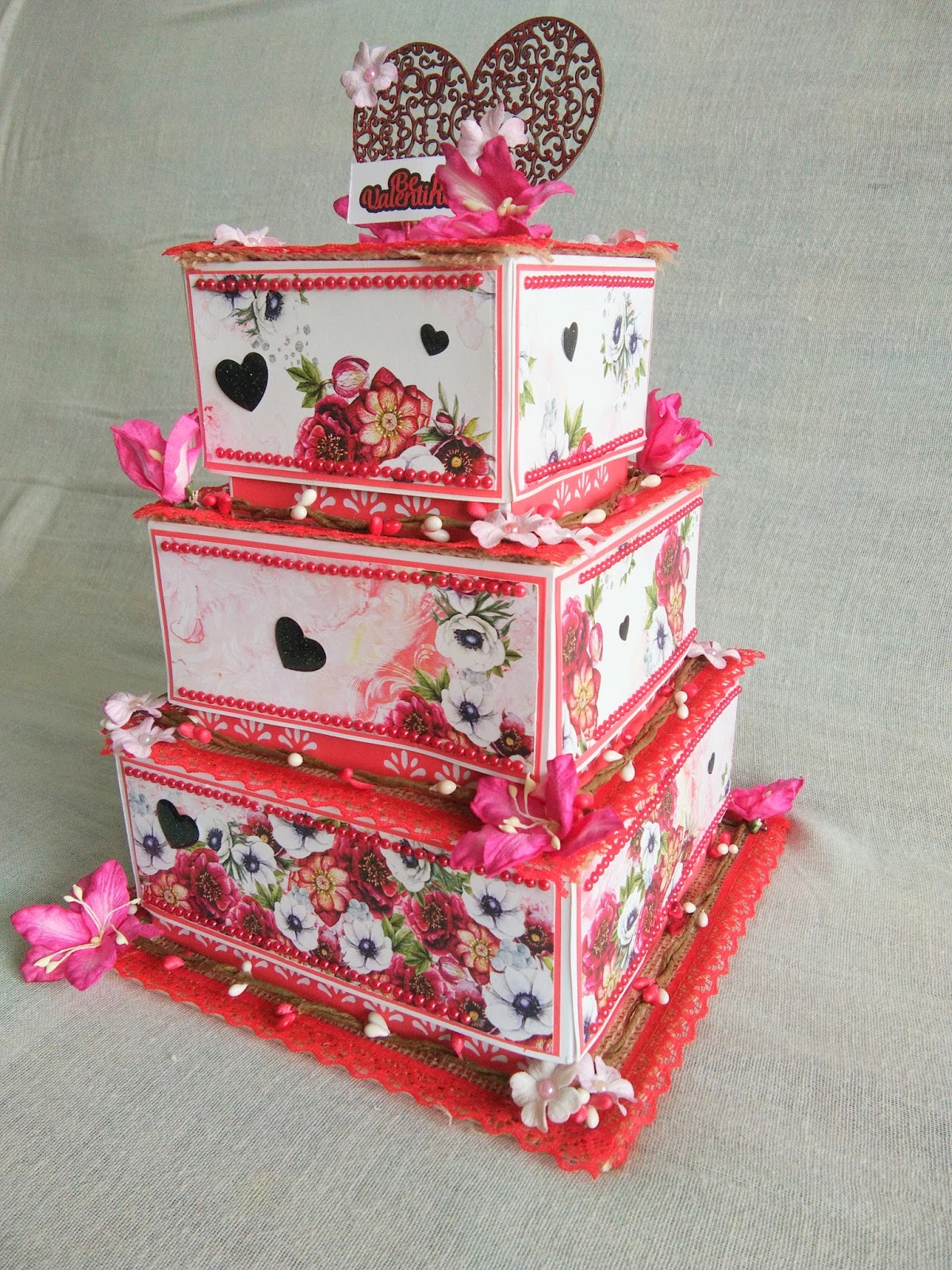 CRAFTSNEED: 3D Paper Cake