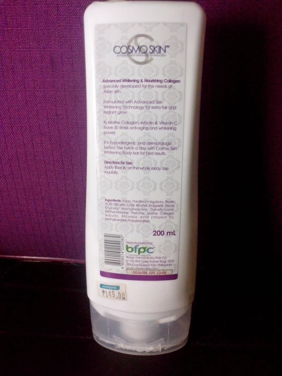 Beauty Products Addict: My Take on Cosmo Skin Advanced Whitening ...