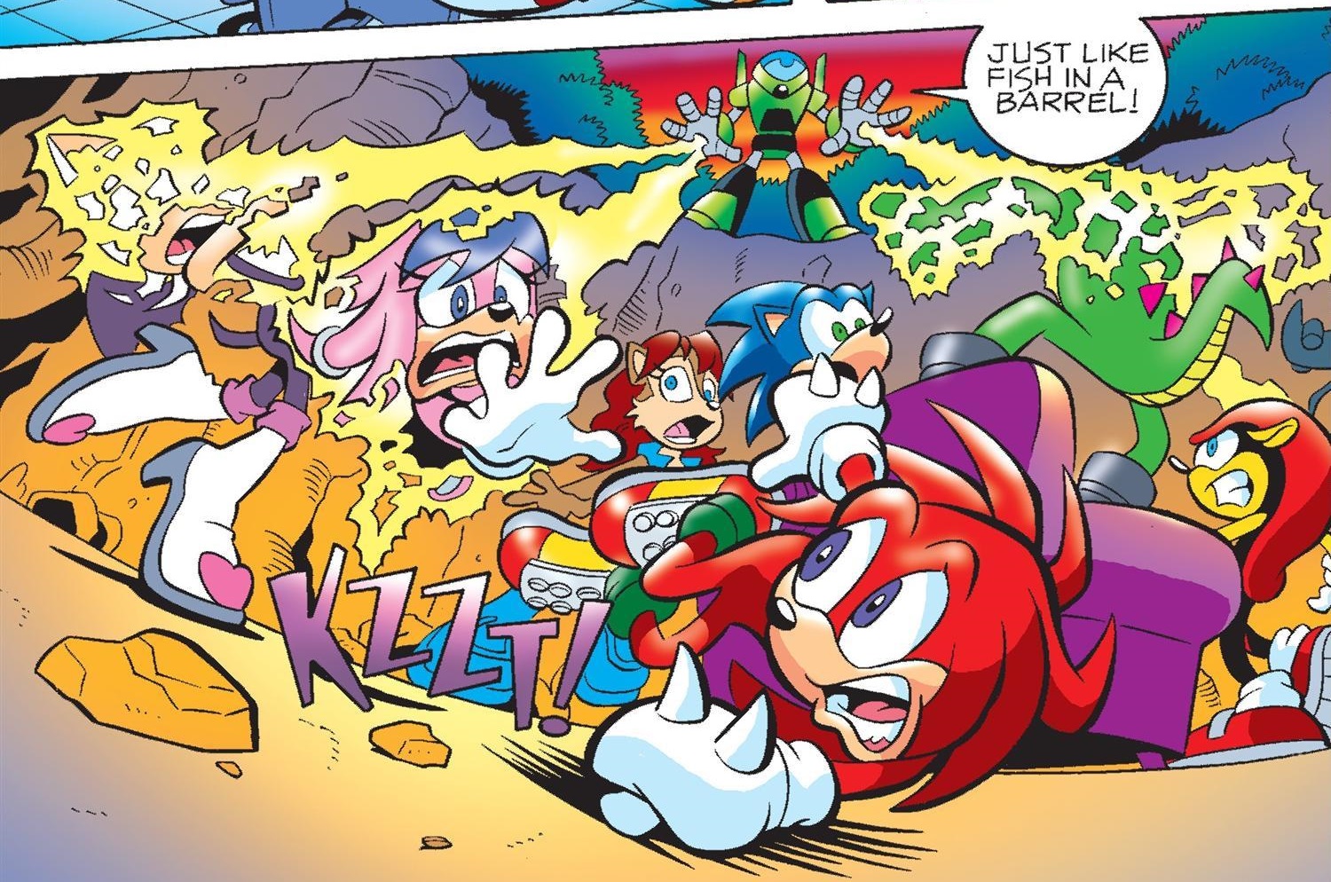 Hedgehogs Can't Swim: Sonic the Hedgehog: Issue 175