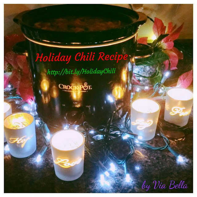 Via Bella: Holiday Chili Recipe (with an awesome spicy kick)