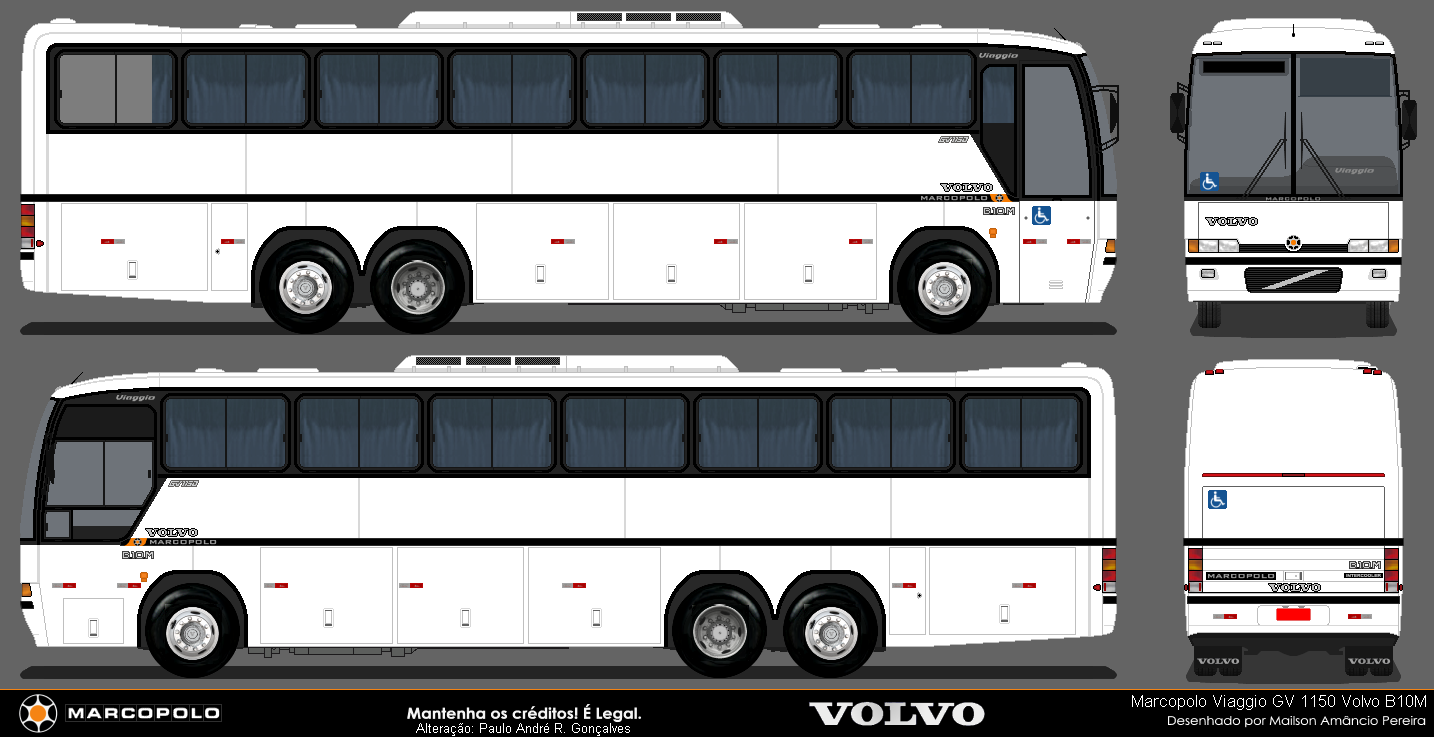 TRANSFELICIANO COMANDO DA BUSOLOGIA : marcopolo viaggio gv 1150 1995 ...