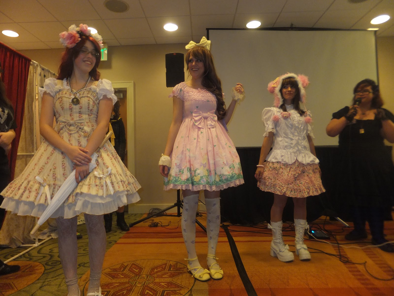 Swirly Purple and Green Crayons: NDK Part 1: Lolita Dress-Up Panel