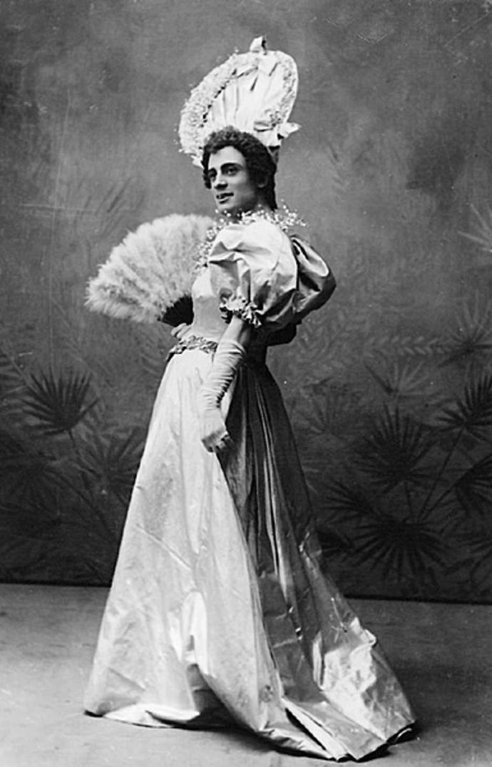 El blog de "Acebedo": El transformista Leopoldo Fregoli en Gijón en 1905