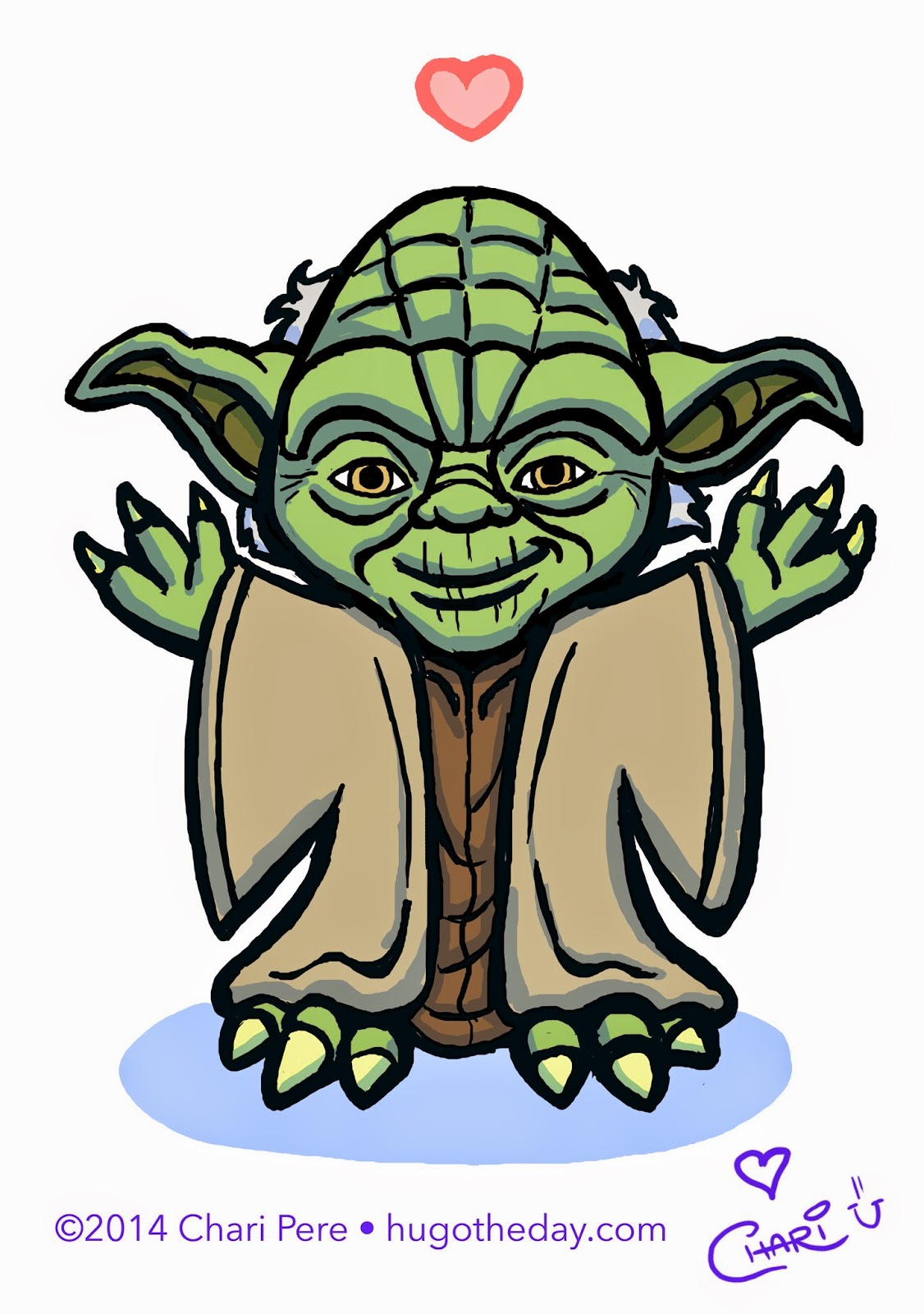 Hug O' The Day: Yoda Hug!