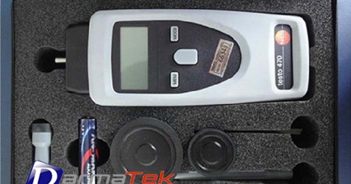 Testo 470 - RPM Measuring Instrument ~ Darmatek Alat Ukur dan Instrument
