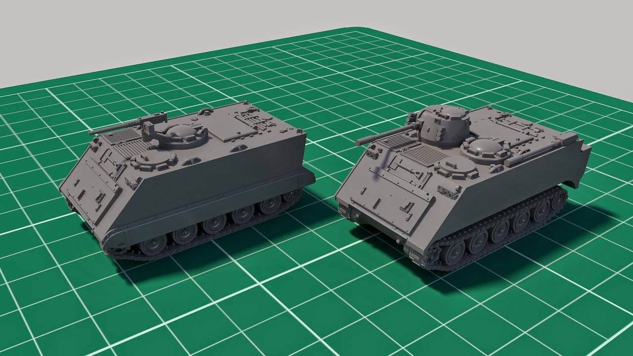 Fjodin's 15mm World: 1;100 scale M113 and NM-135