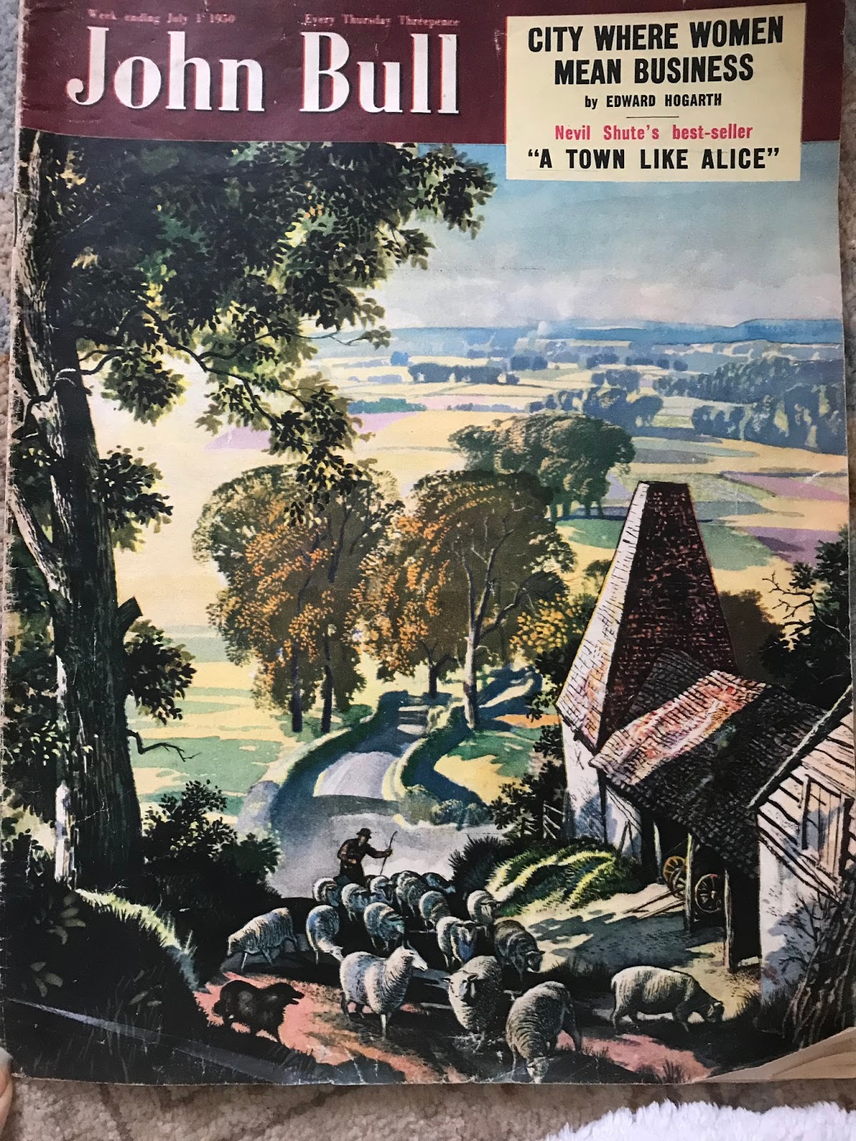 old Ladybird Books: Artist Ronald Lampitt - and why I love his work