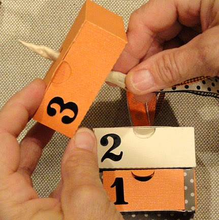Needles 'n' Knowledge: Halloween Countdown Cascade Boxes Tutorial