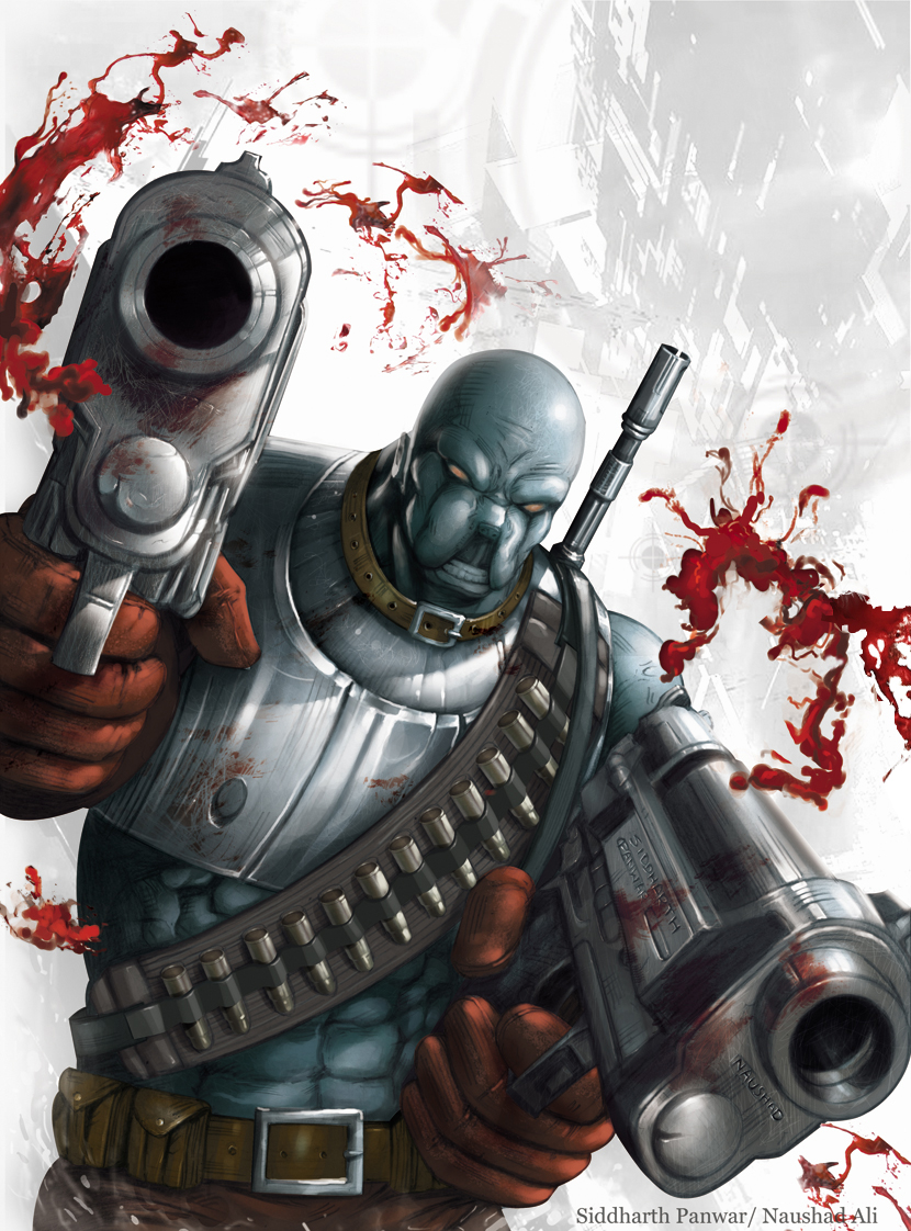 PANWAR'S SKETCHBOOK: Work for RAJ COMICS (DOGA & NAGRAJ)