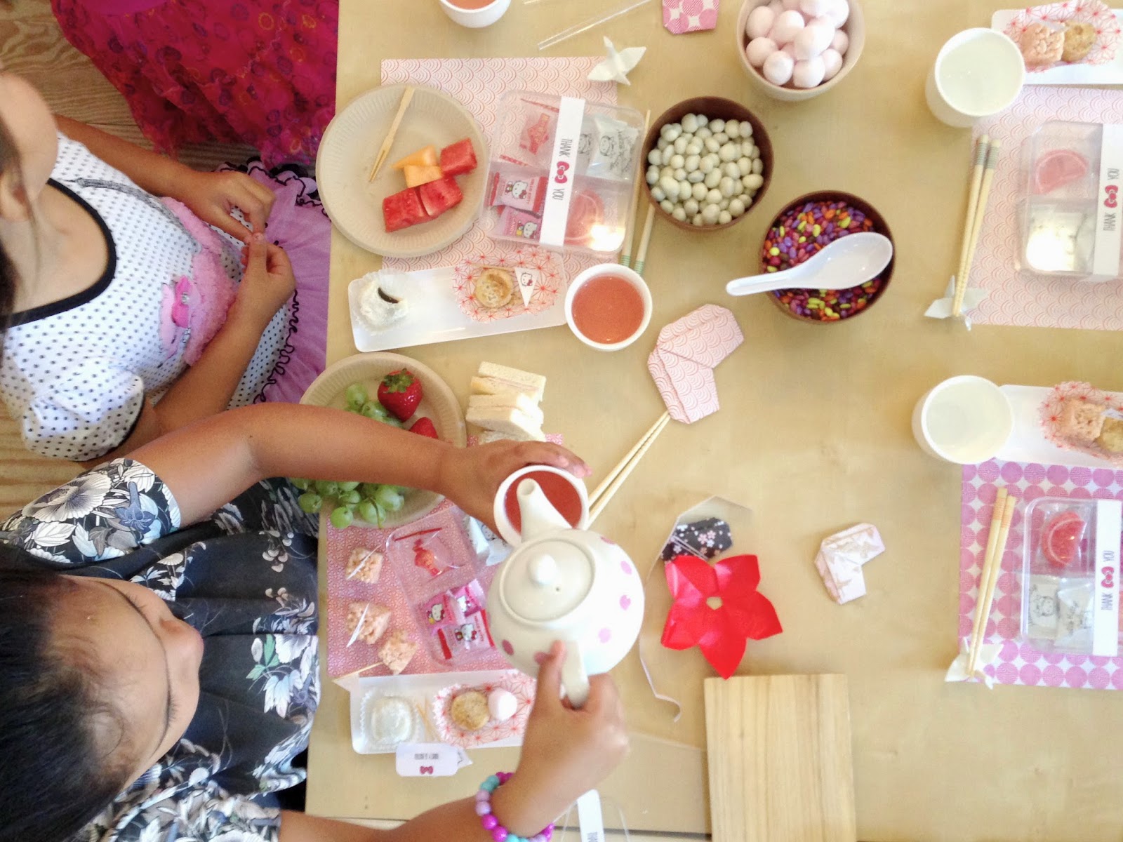 Natalie's Hello Kitty Tea Party | Craft and Couture