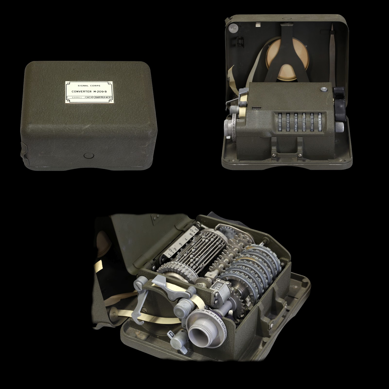 Christos military and intelligence corner: The American M-209 cipher ...