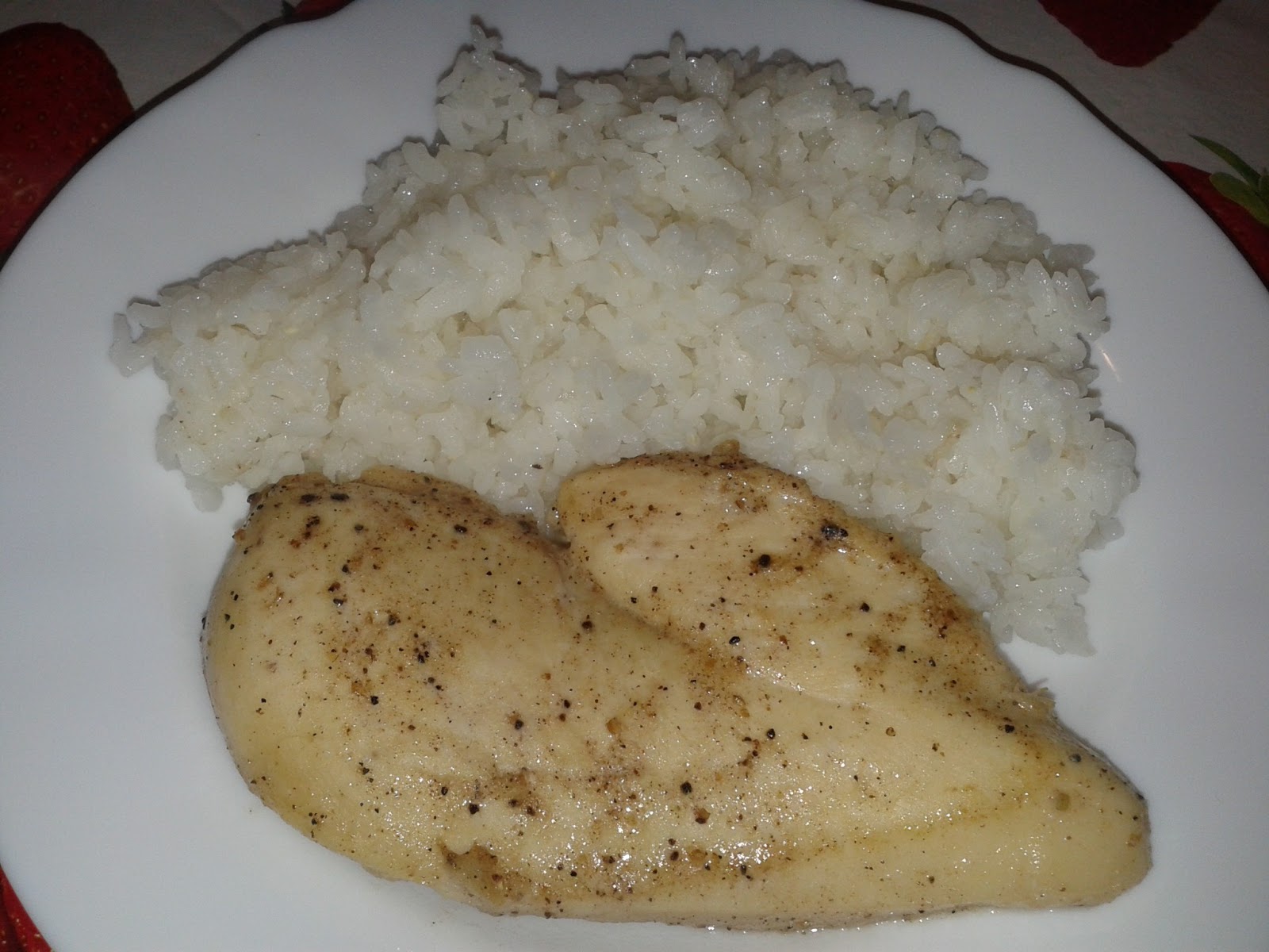 Coccinelle: Pollo marinado en yogur "estilo árabe"