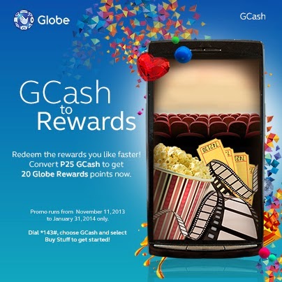 Convert GCash to Globe Rewards Points until January 30