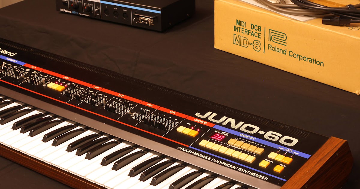 MATRIXSYNTH: STG's Roland Juno-60 with MD-8 MIDI-DCB interface