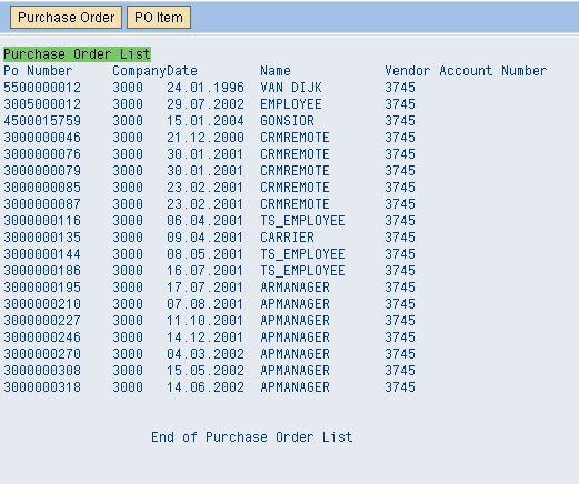 SAP ABAP: Classical Report - Push Button