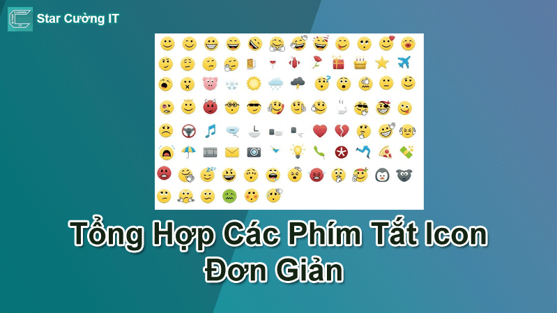 Tổng Hợp Các Phím Tắt Icon Đơn Giản - LÊ ANH ĐỨC F74 | TEMPLATE ...