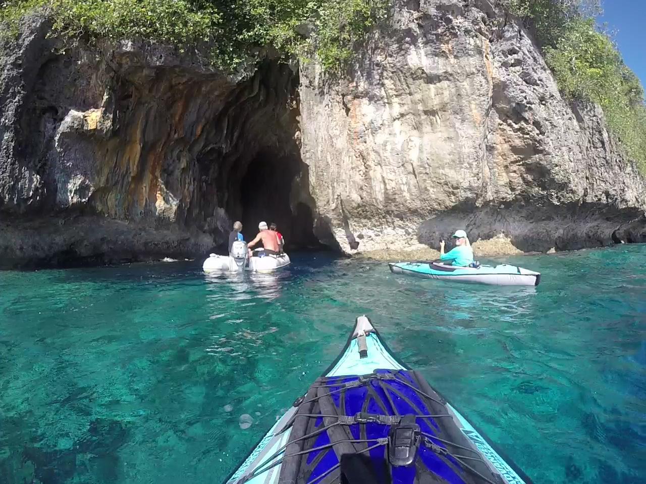 Sailing Free Spirit: Kingdom of Tonga, Swallows Cave